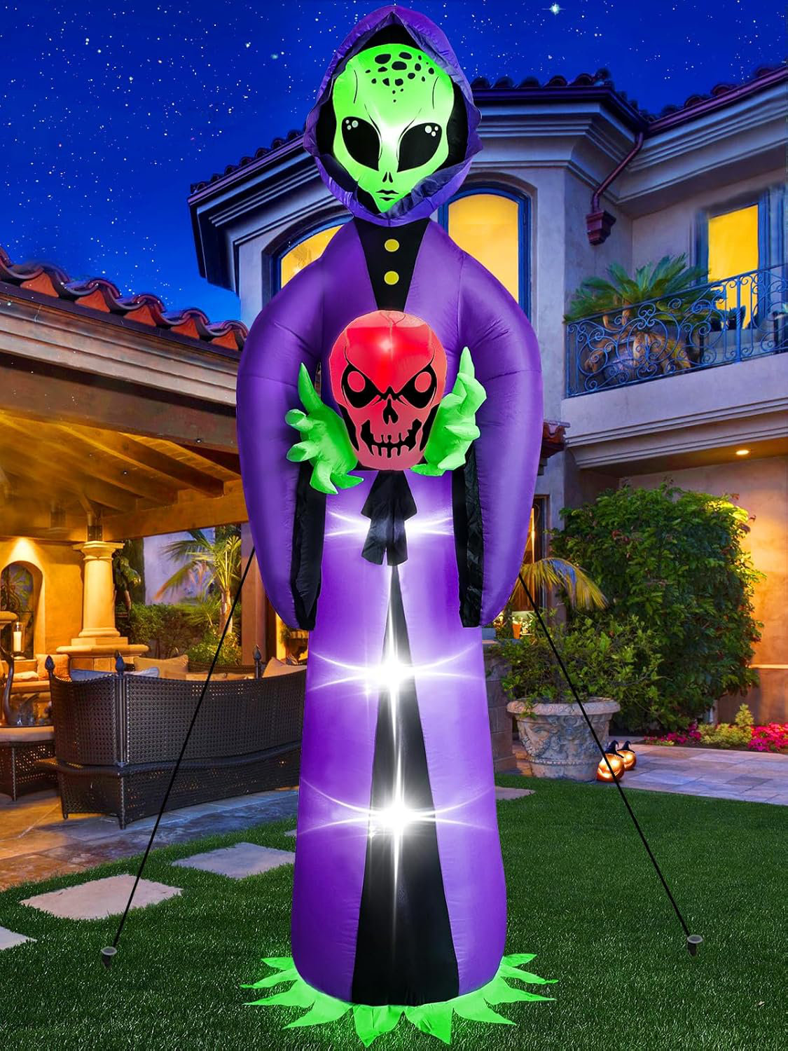 The Holiday Aisle® 10.5FT Halloween Inflatables Outdoor Decorations ...