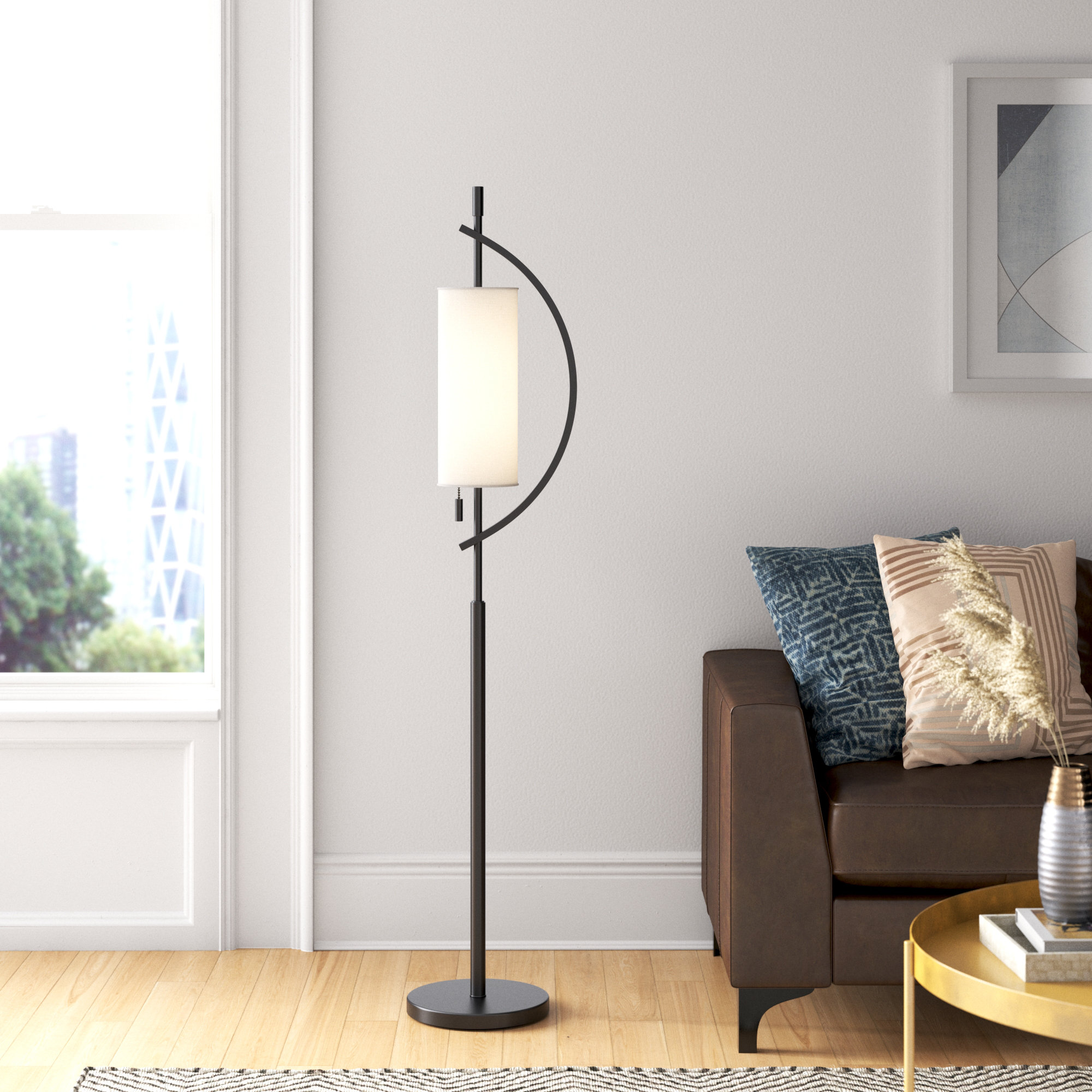 Mercury Row Bragdon 63.5" Floor Lamp & Reviews - Wayfair Canada