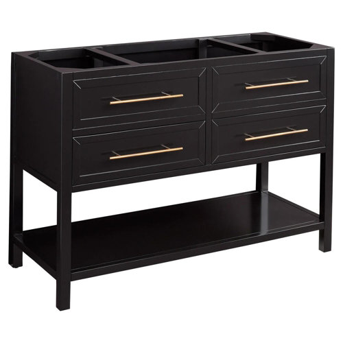 46"- 50" Black Vanity Bases You'll Love | Wayfair