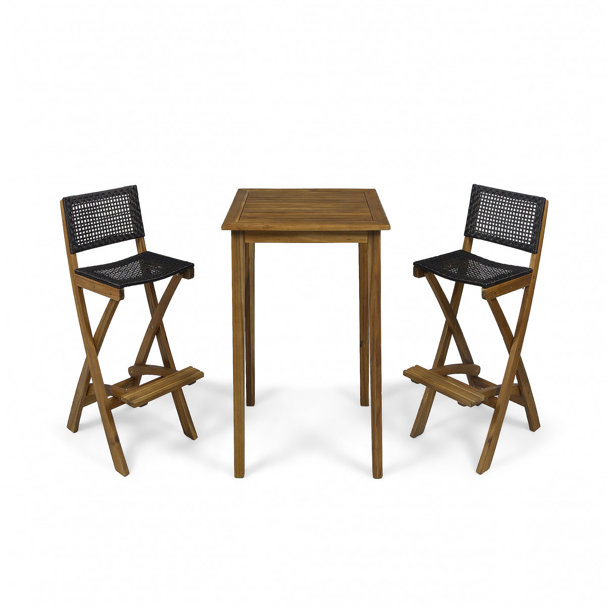 Lark Manor™ Aiyden Rectangular 2 - Person Bar Height Dining Set ...