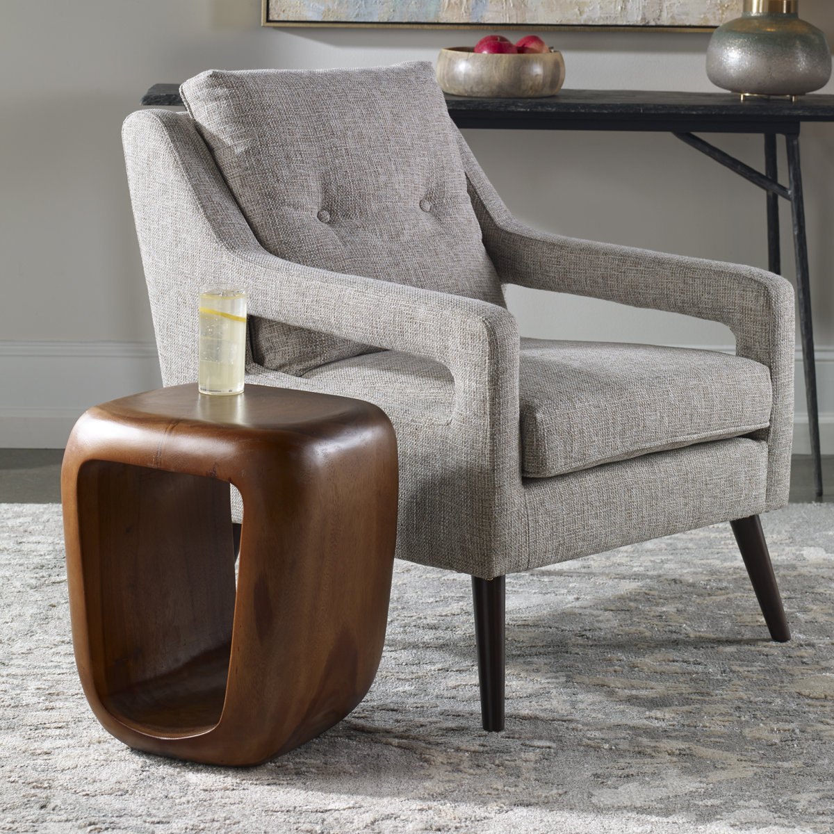 AllModern Alpine Solid Wood Decorative Stool & Reviews | AllModern