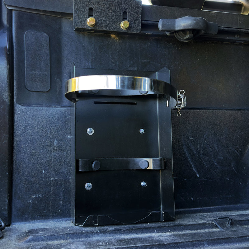 Flame King T-Racks 10LB Propane Tank Mounting Bracket for RV, Trailer ...