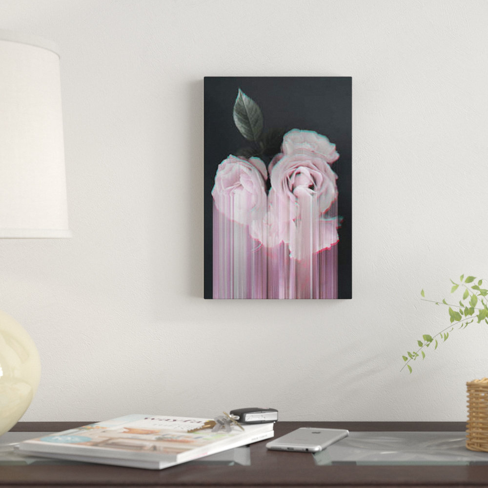 East Urban Home 'Fall in Rose' Graphic Art Print on Canvas - Wayfair Canada