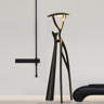 BLONSKI Luna 63" LED Novelty Floor Lamp | Wayfair