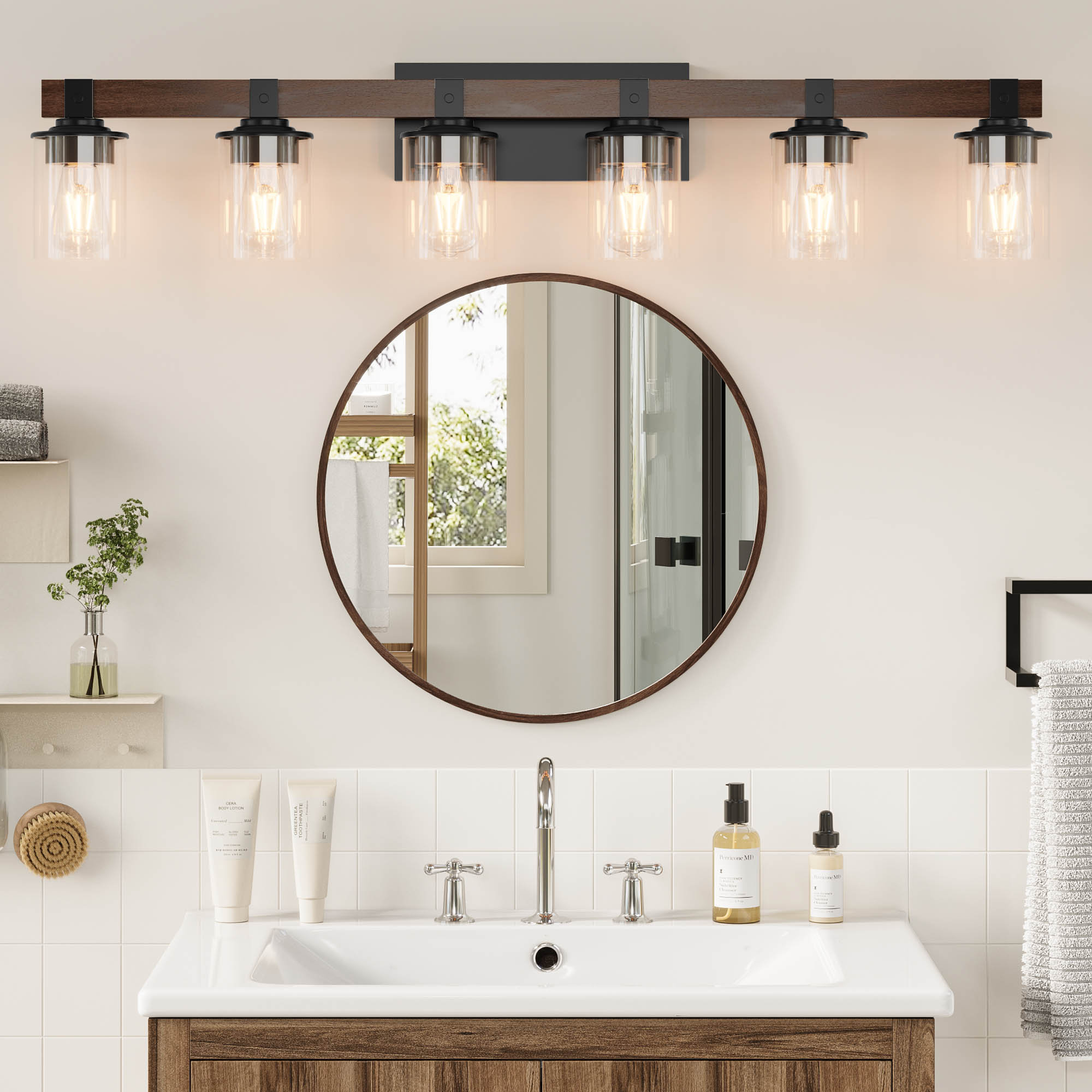 17 Stories Bathroom Vanity Lighting, Bathroom Vanity Lights Over Mirror ...