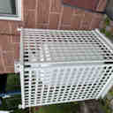 Enclo 4.5 ft. H x 3 ft. W Highland Vinyl Privacy Screen Kit (2 Panels ...