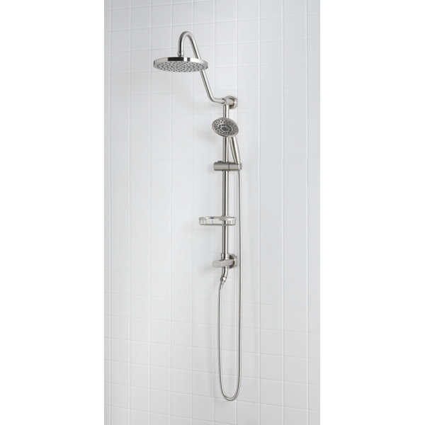 JACUZZI® Diverter Rain Shower Head Complete Shower System - Wayfair Canada