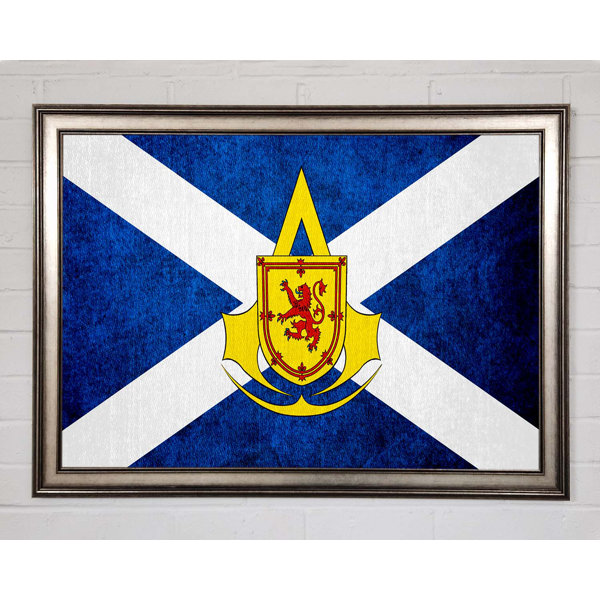 Ebern Designs Scottish Guild Flag - Single Picture Frame Art Print ...