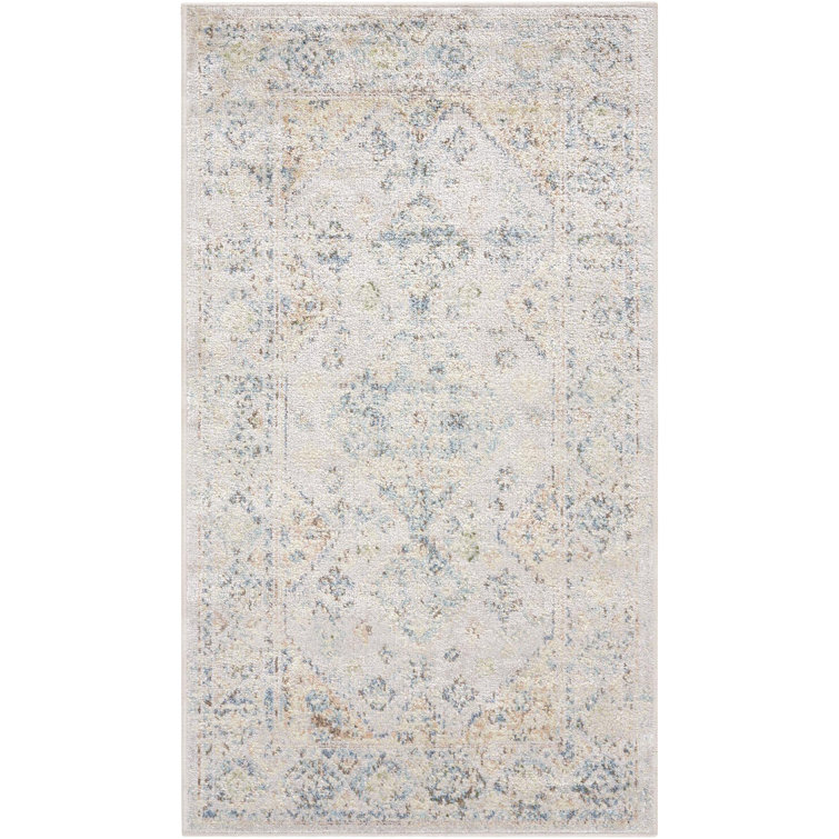 Bungalow Rose Janiaha Washable Oriental Rug | Wayfair