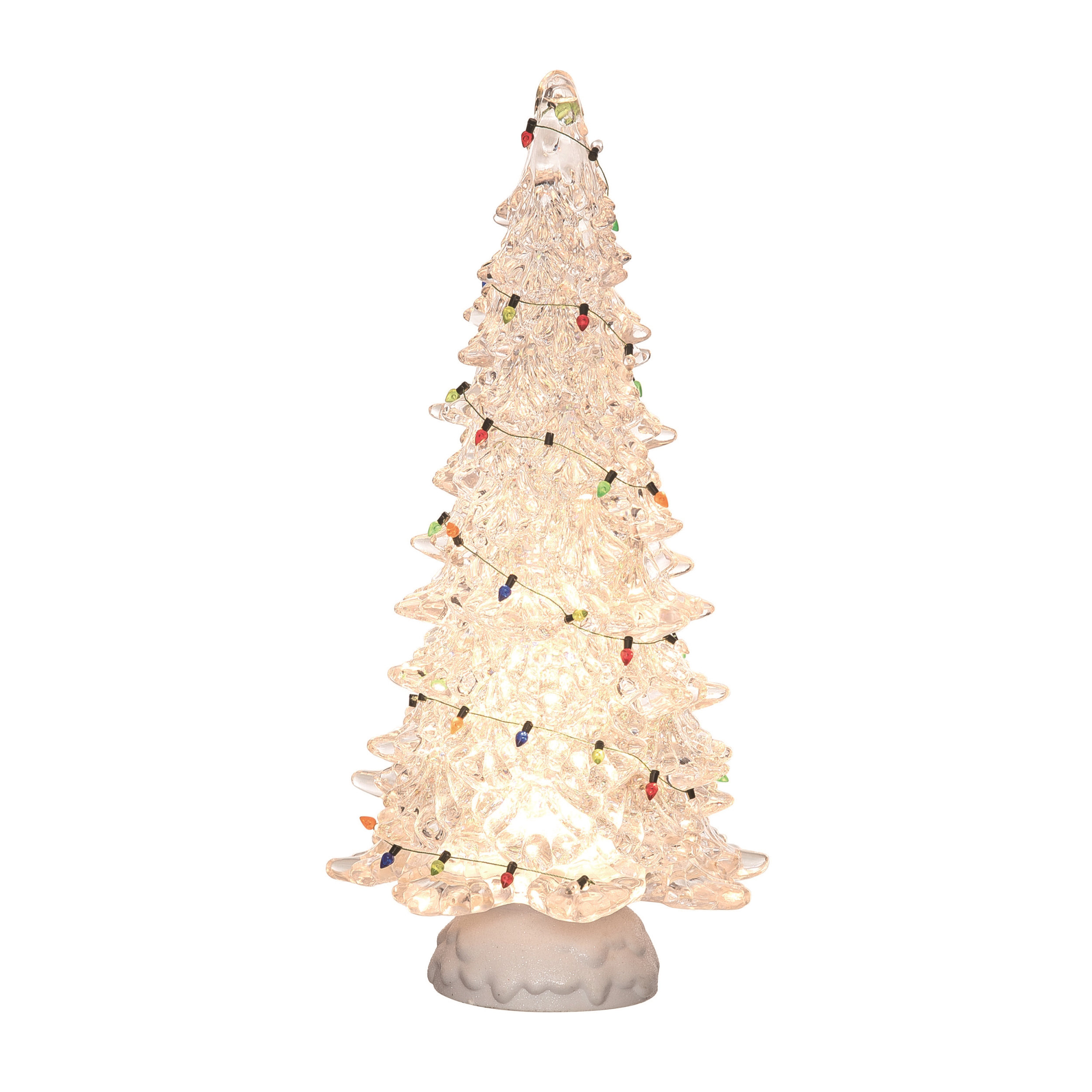 The Holiday Aisle® Artificial 15 in. Off-White Christmas Plastic Light ...