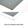 Outwater Plastic U Channel, Fits Panels 1/8 Thick, 1/2 Inch Legs, 3/16 ...