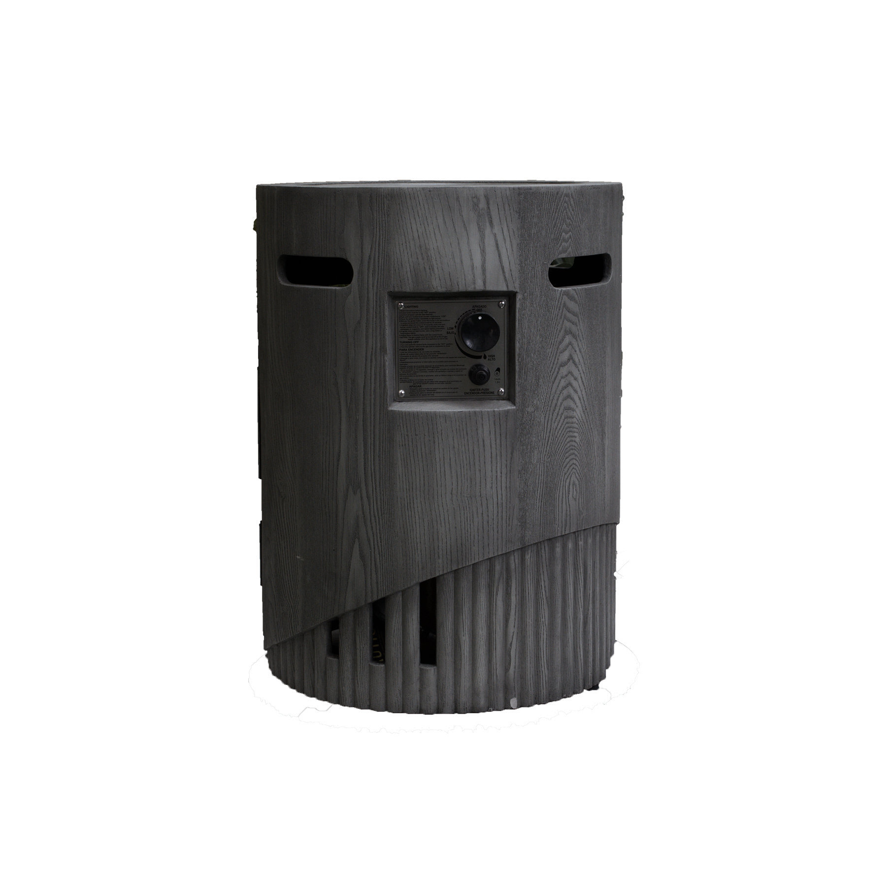 Rosecliff Heights Outdoor Gas Burner, 32000 , 20 Inch Round With Cover ...