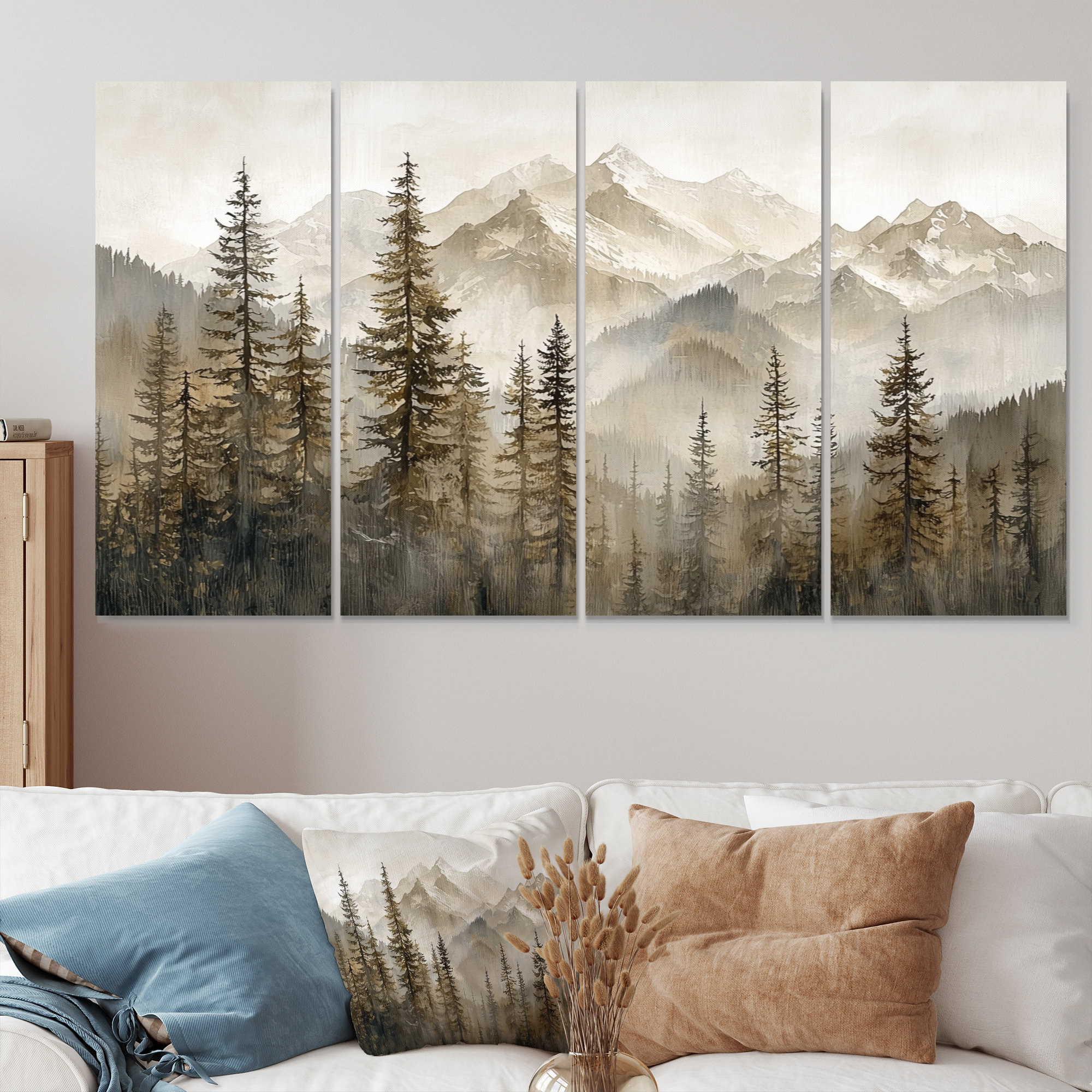 Millwood Pines Timber And Peaks Mountain implicity In Winter III - And ...