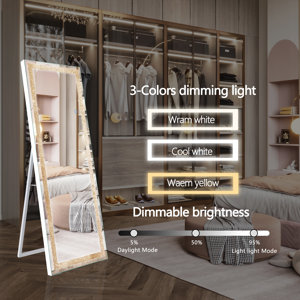 NO Rectangle LED Mirror | Wayfair
