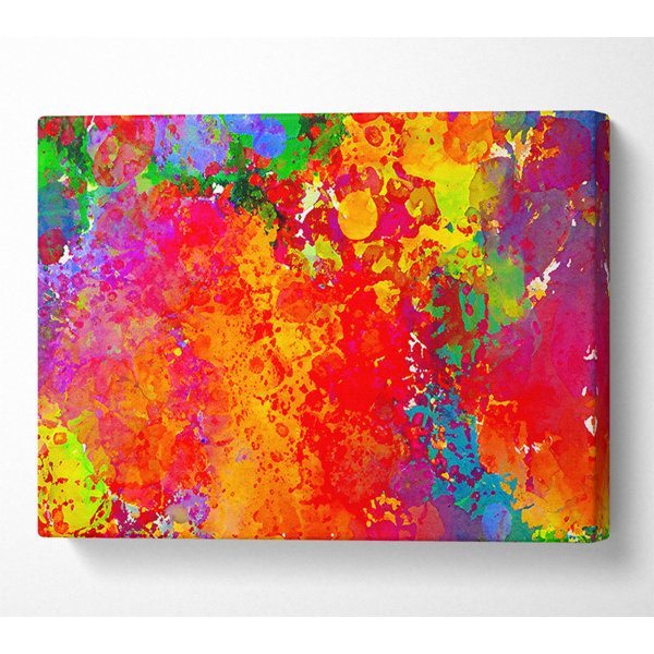 Metro Lane Raining Rainbows - Wrapped Canvas Art Prints | Wayfair.co.uk