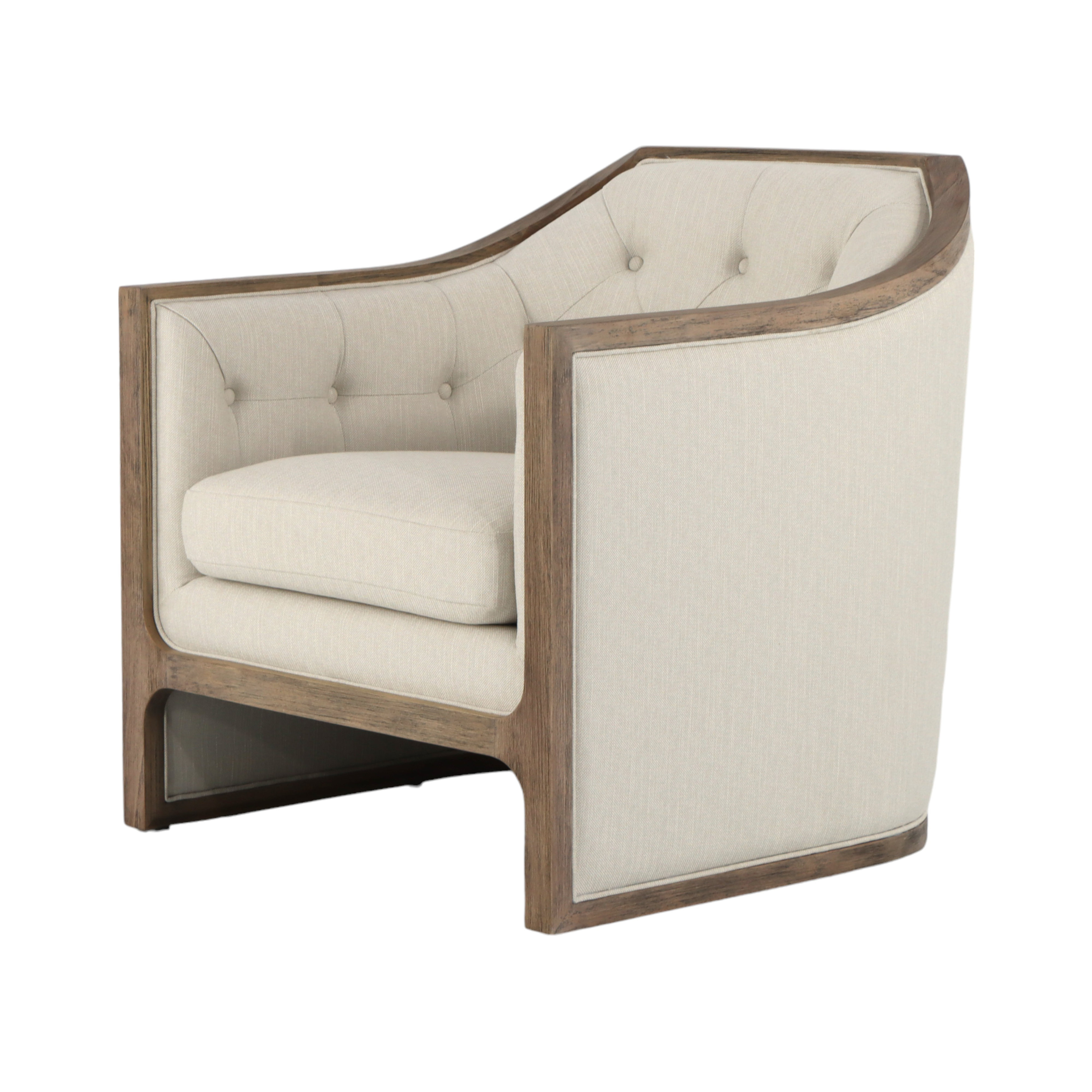 Red Barrel Studio® Mercier Accent Chair, Gray | Wayfair