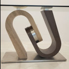 Wrought Studio Allista Glass Dining Table & Reviews | Wayfair