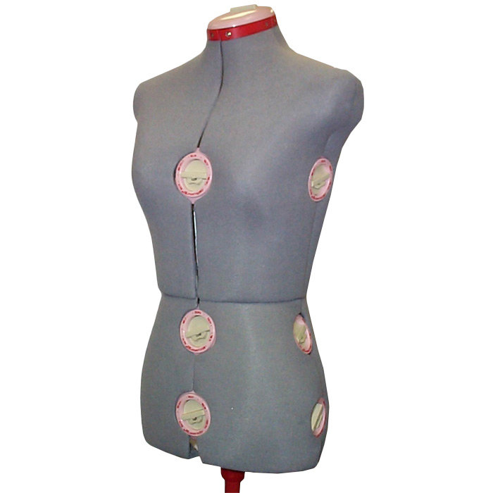 Singer Adjustable Medium Dress Form in Grey & Reviews | Wayfair