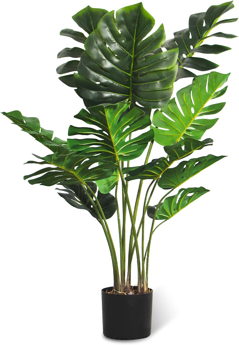 Primrue Artificial Tropical Plants 4 Feet Tall Home Office Living Room ...