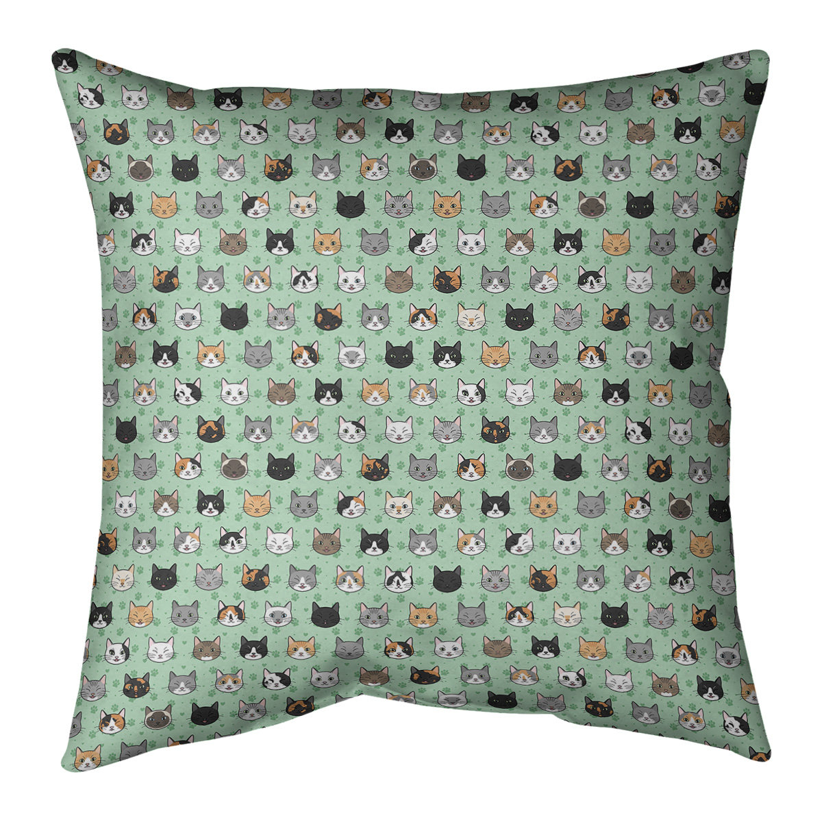 ArtVerse Katelyn Elizabeth Kitty Cat Throw Pillow - Wayfair Canada