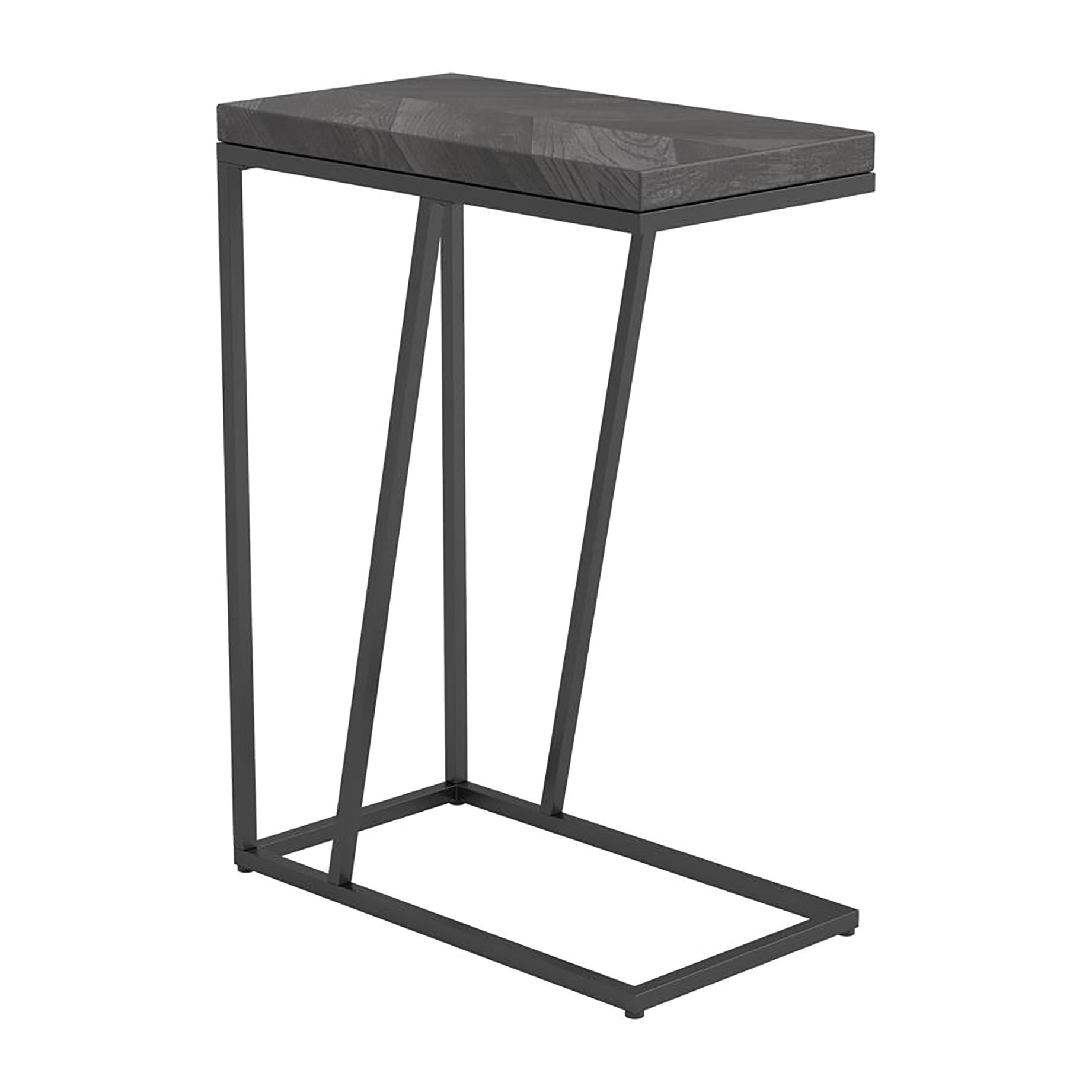 17 Stories Grey Accent Table With Rustic Flair - Complements Home Decor ...