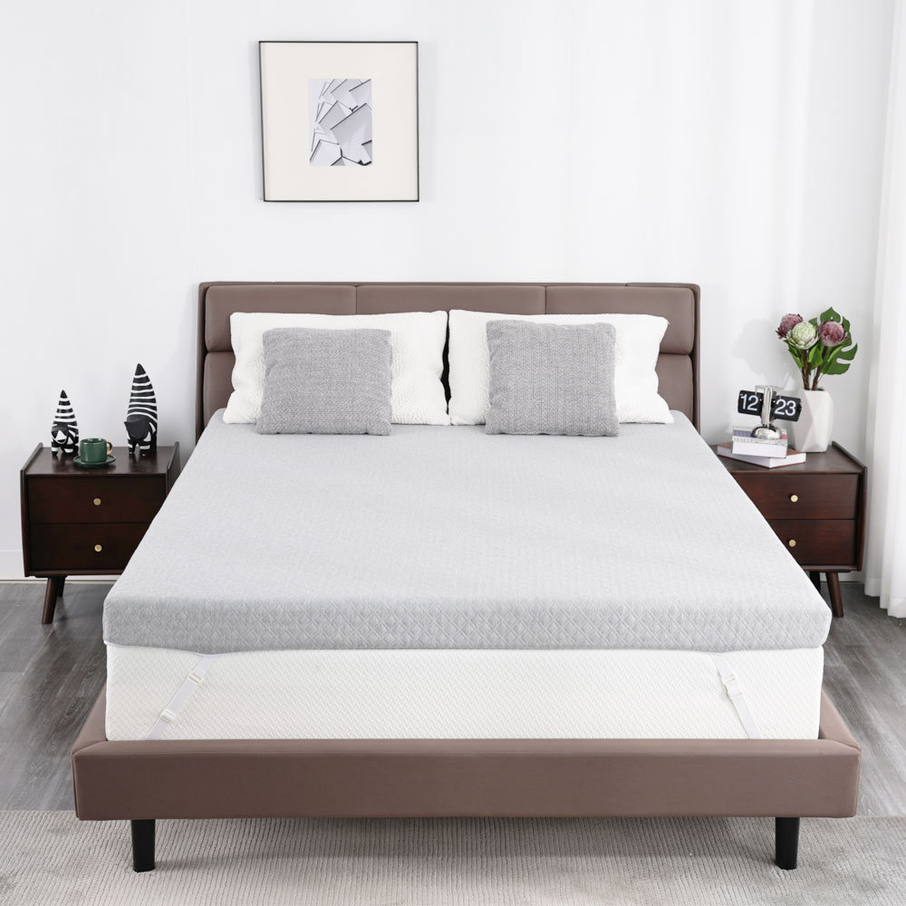 Alwyn Home Firm Mattress Topper, Cooling Gel Memory Foam Bed Topper For ...