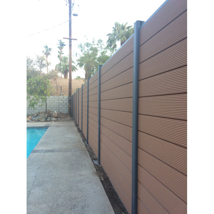 EP Decking 72'' H x 72'' W Composite Fencing with 1 Panel(s) Included ...