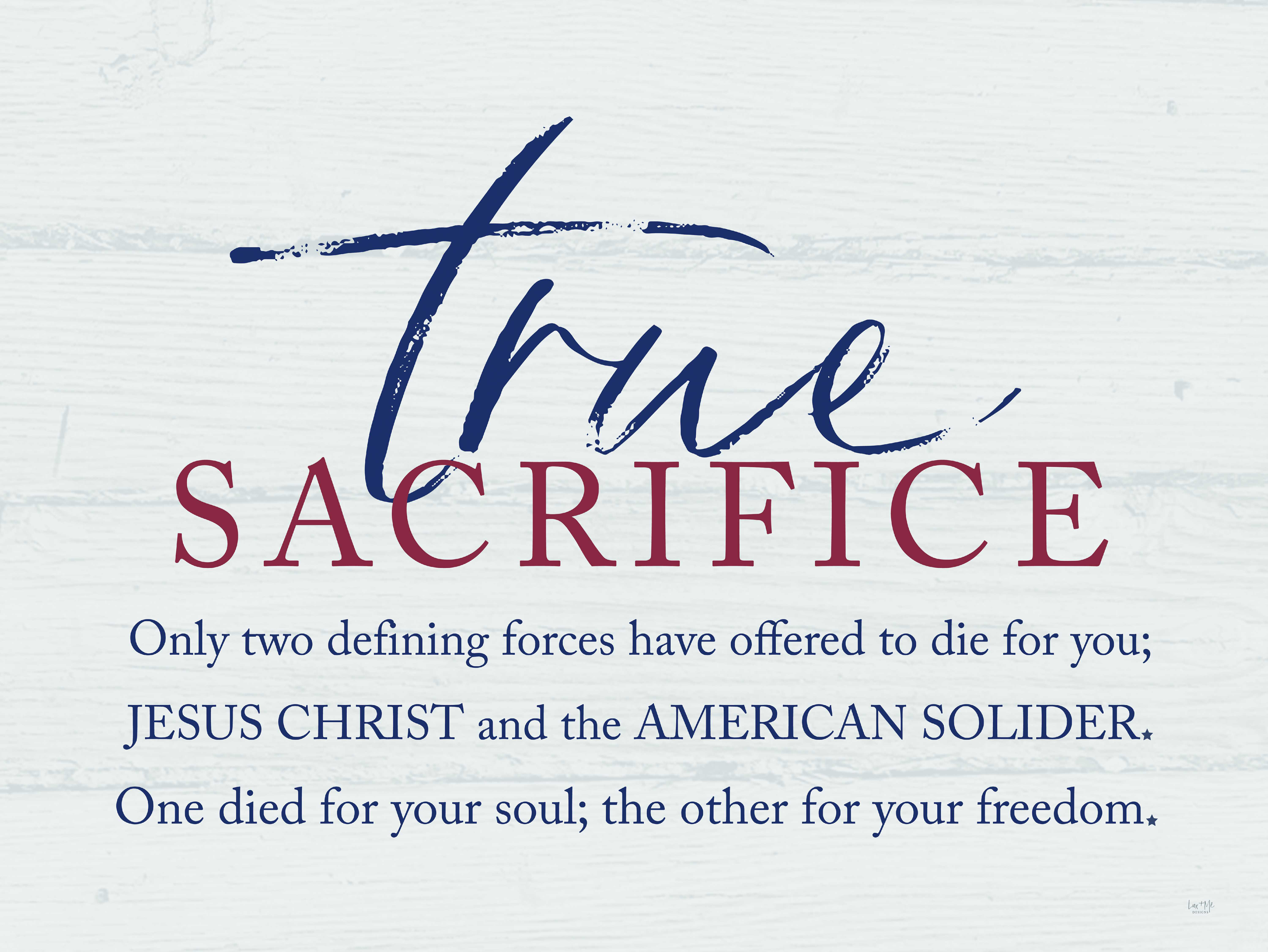 Trinx True Sacrifice - Wrapped Canvas Print | Wayfair
