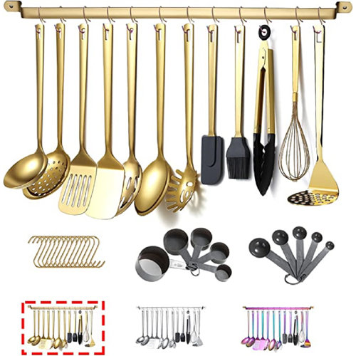 ASA 37 Pieces Kitchen Utensils Set, Kitchen Gadgets Tool Set with ...