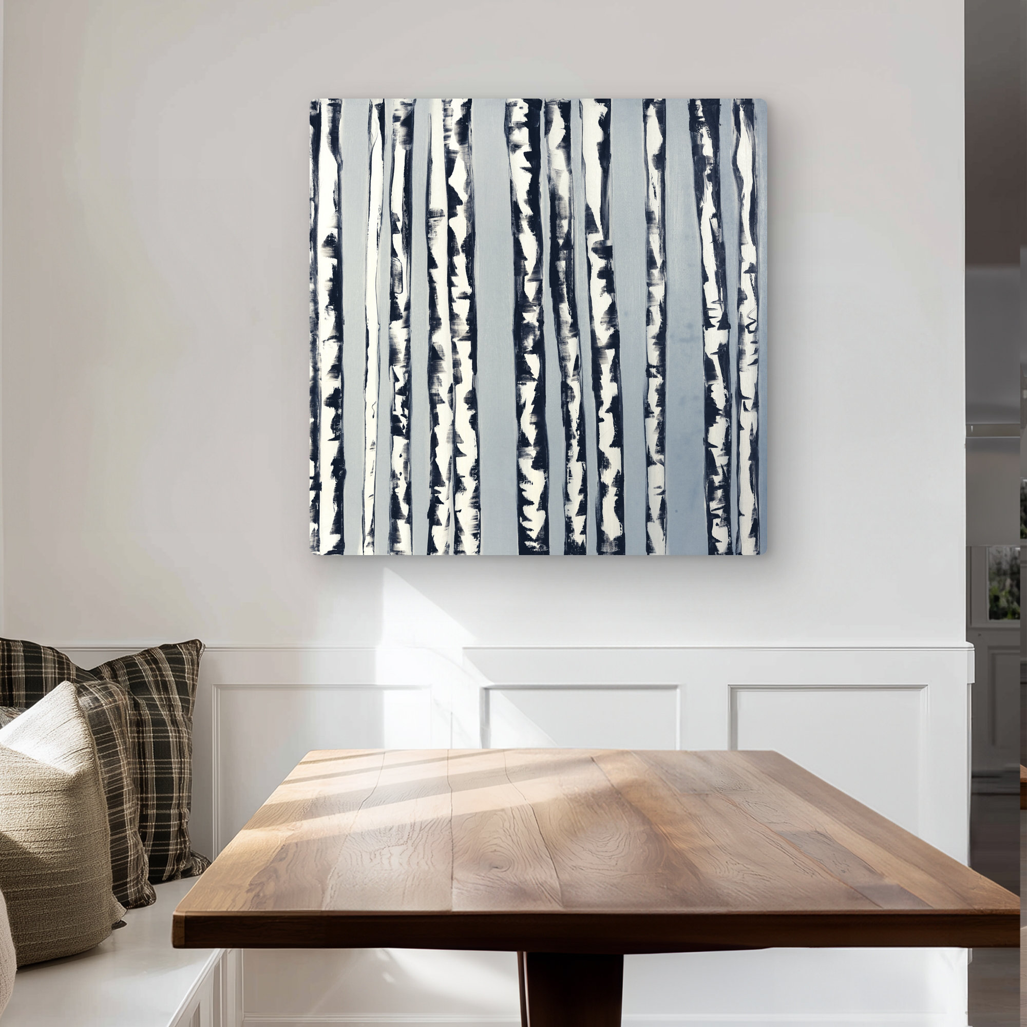 Begin Edition International Inc. Small Birch Trees - Office Trees Metal ...
