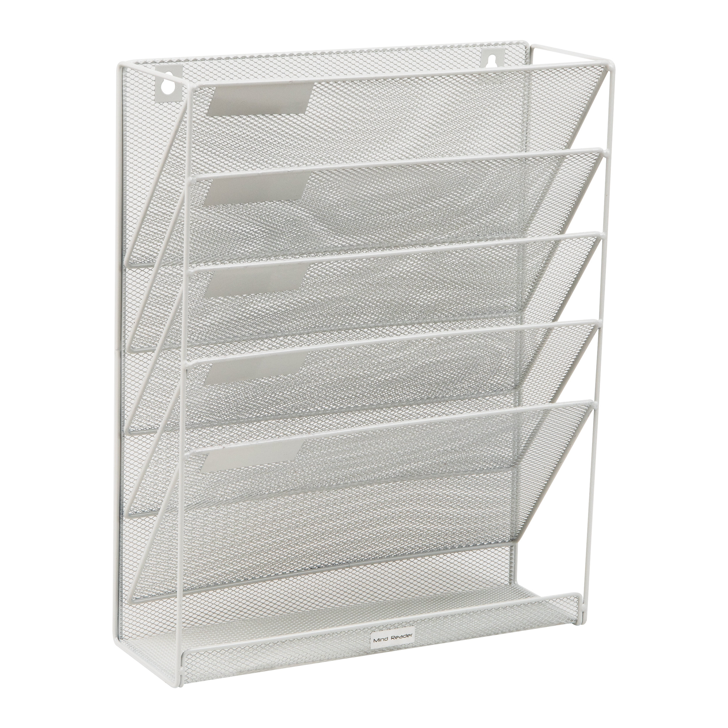 Mind Reader Mesh Vertical Desk Magazine Rack & Reviews | Wayfair