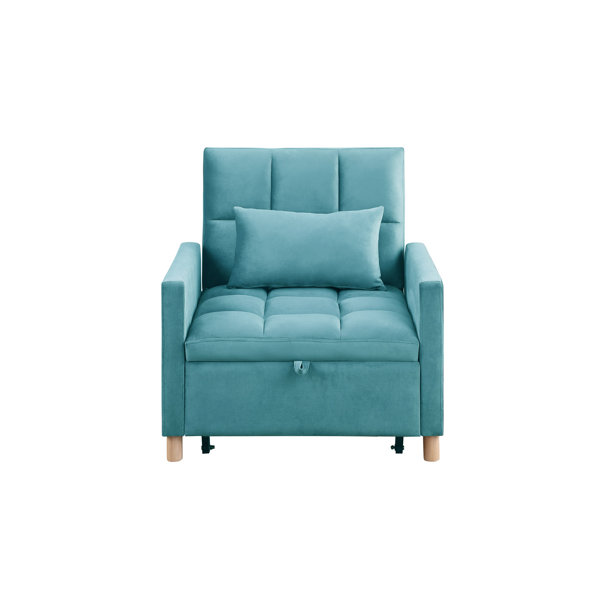 Latitude Run® Anhat Velvet Accent Chair | Wayfair