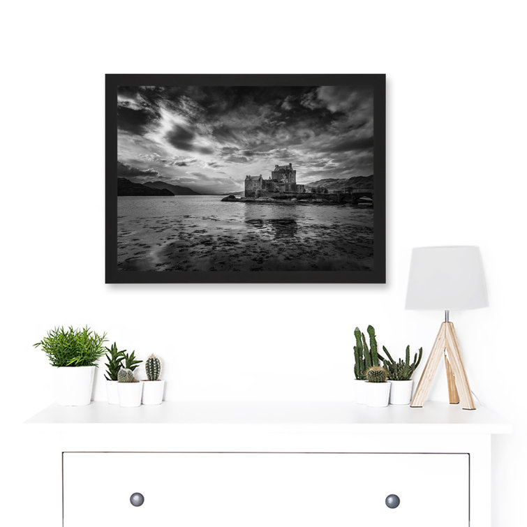 Union Rustic Scottish Landscape Eilean Donan Castle Scotland - Single ...