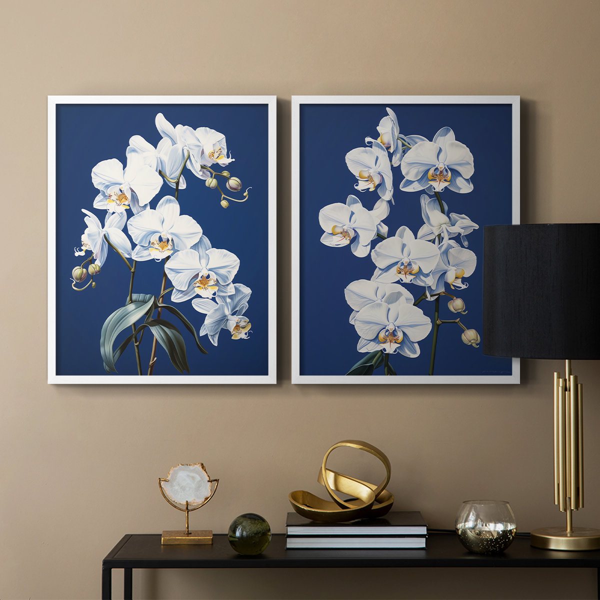 Wexford Home FLORAL Series CLXVI-Premium Framed Print -Ready to Hang ...