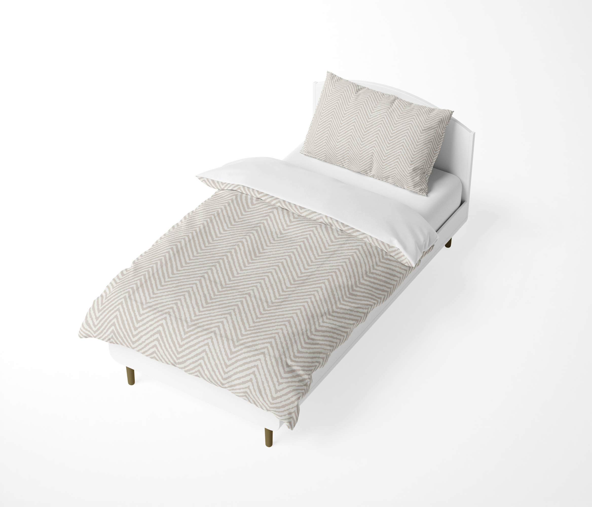 Christopher's Corner Chevron Groove Comforter Set | Wayfair