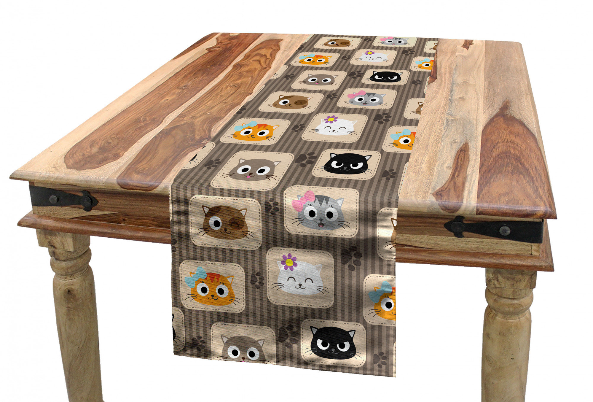 East Urban Home Cat Table Runner | Wayfair