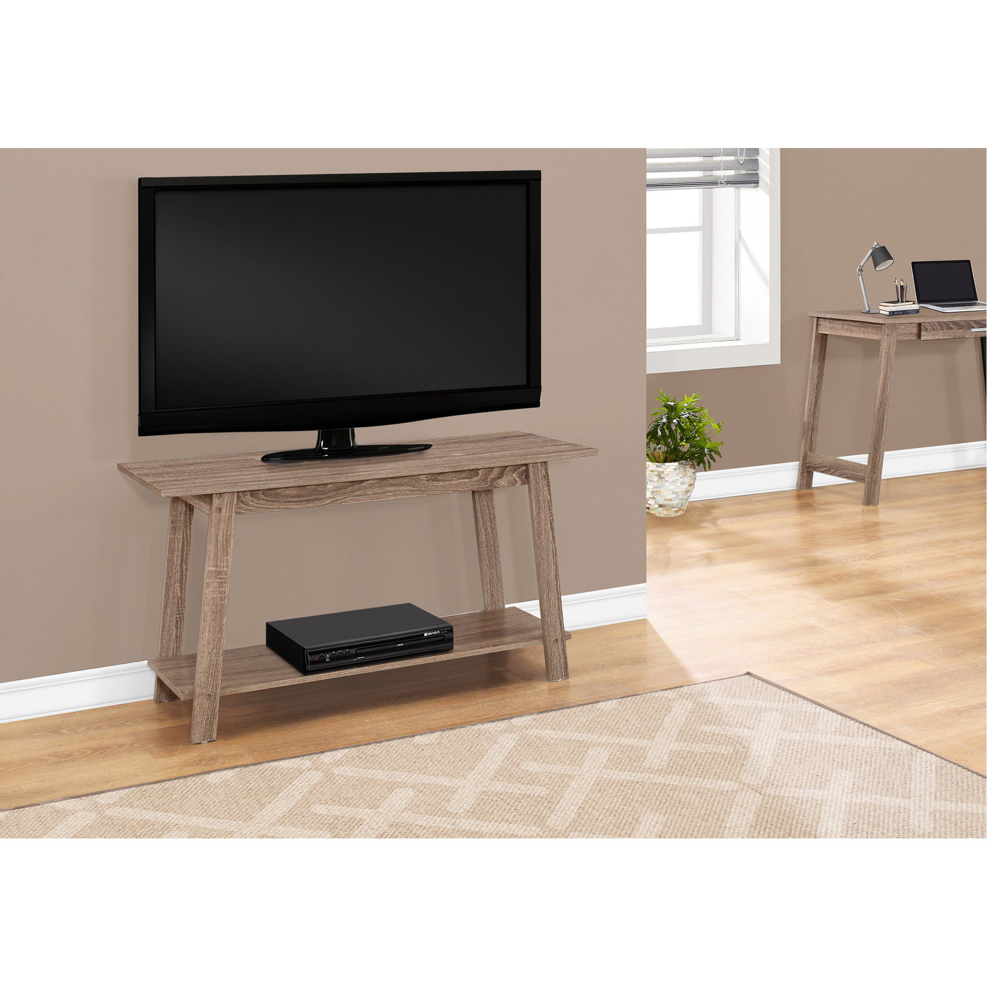 Gracie Oaks Tv Stand, 42 Inch, Console, Media Entertainment Center ...