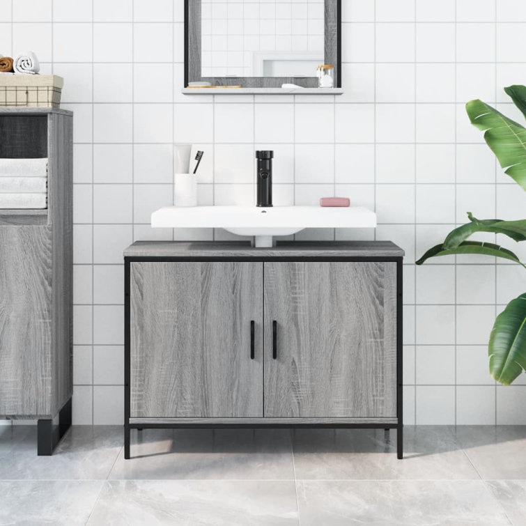Borough Wharf Awalt 80mm Single Bathroom Vanity | Wayfair.co.uk