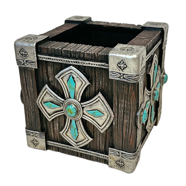 Bungalow Rose CROSS TISSUE BOX COVER | Wayfair