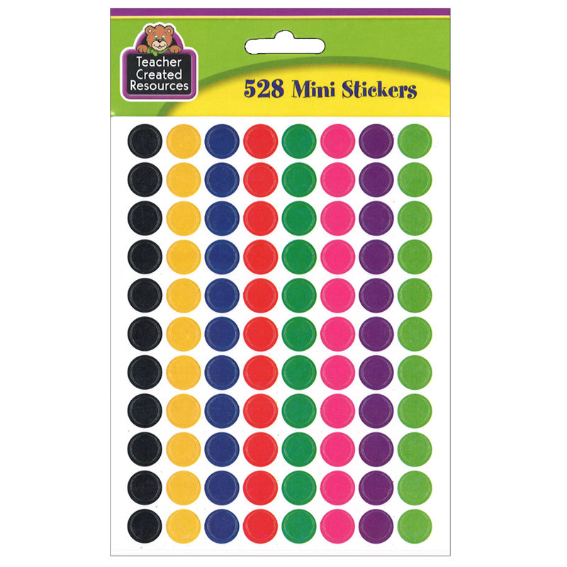 Teacher Created Resources Mini Circles Sticker | Wayfair