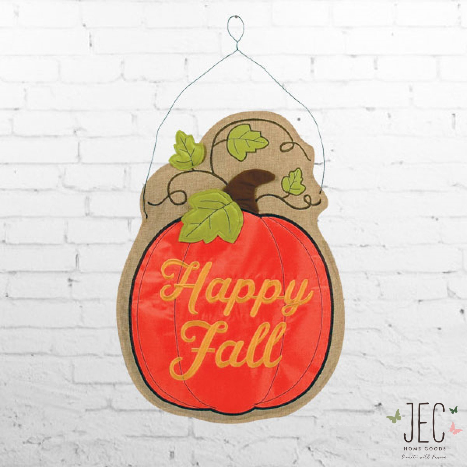 JEC Home Goods Happy Fall Pumpkin | Wayfair