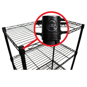 Apollo Hardware 24'' Metal Rolling Clothes Rack & Reviews | Wayfair