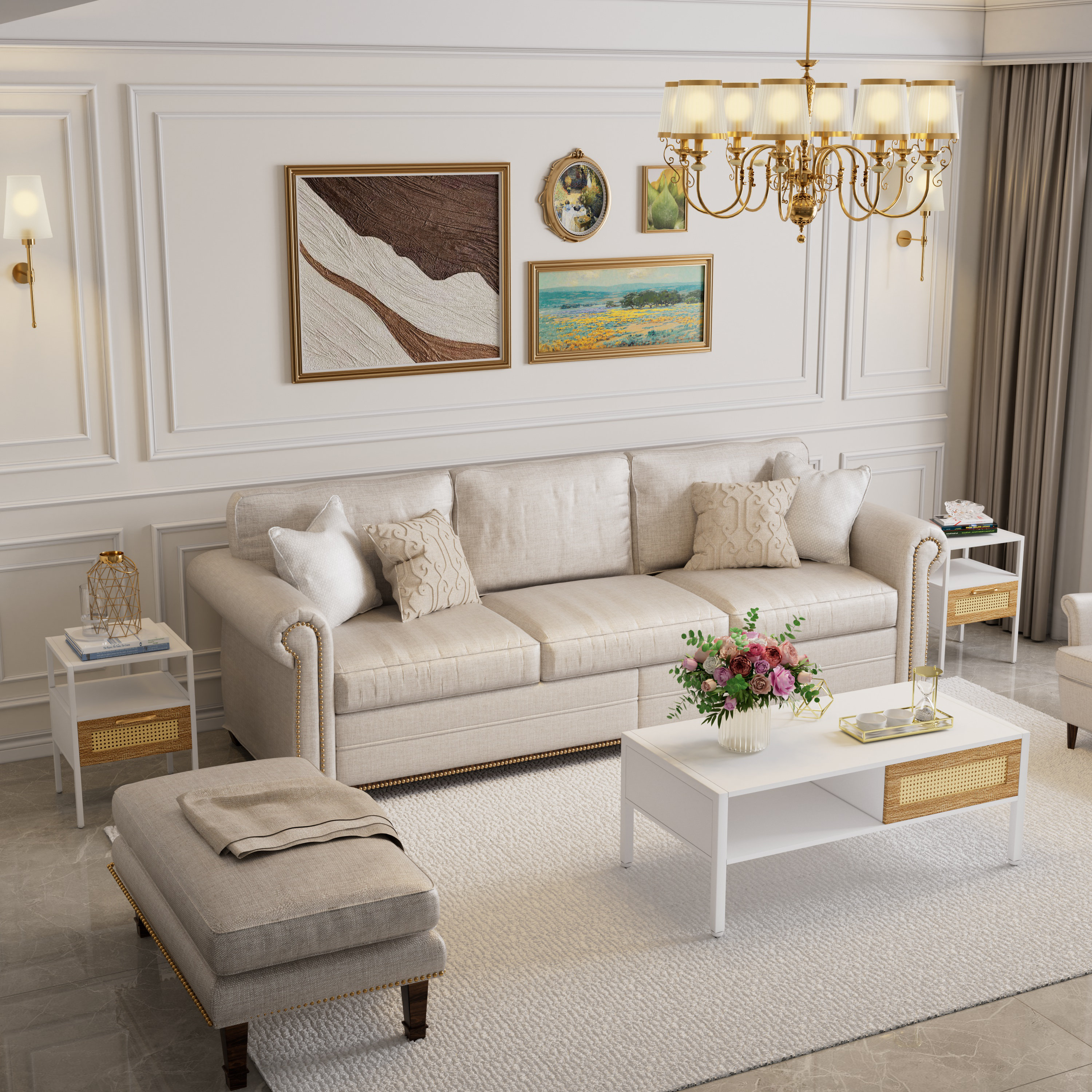 Mercer41 Kendriana 3 - Piece Living Room Table Set - Wayfair Canada