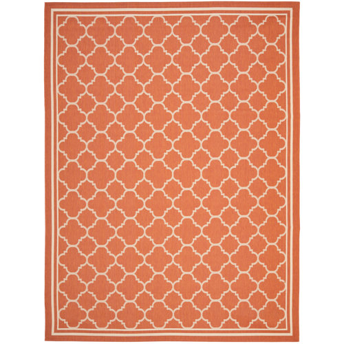 Wayfair | 8' x 10' Orange Outdoor Rugs You'll Love in 2024
