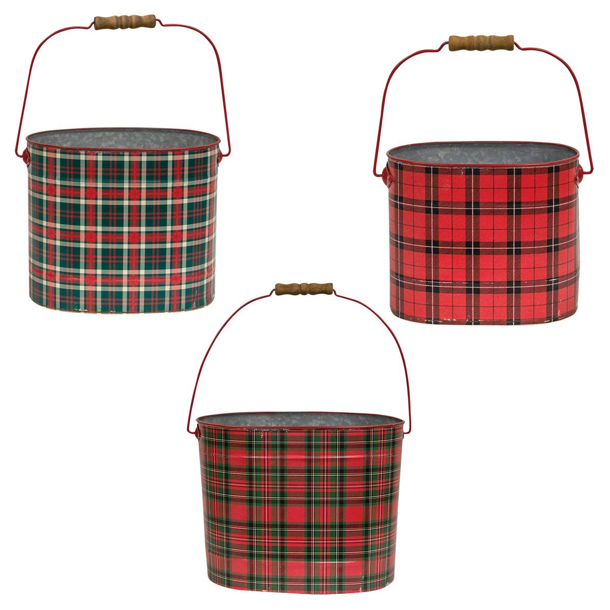 August Grove® Metal Bucket | Wayfair