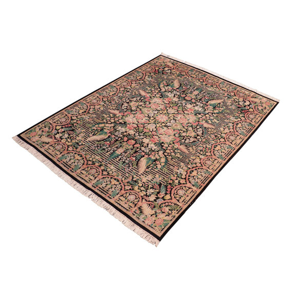 Arshs Fine Rugs Allover One-of-a-Kind Rectangle: 8' X 9'11" 2000s Area ...