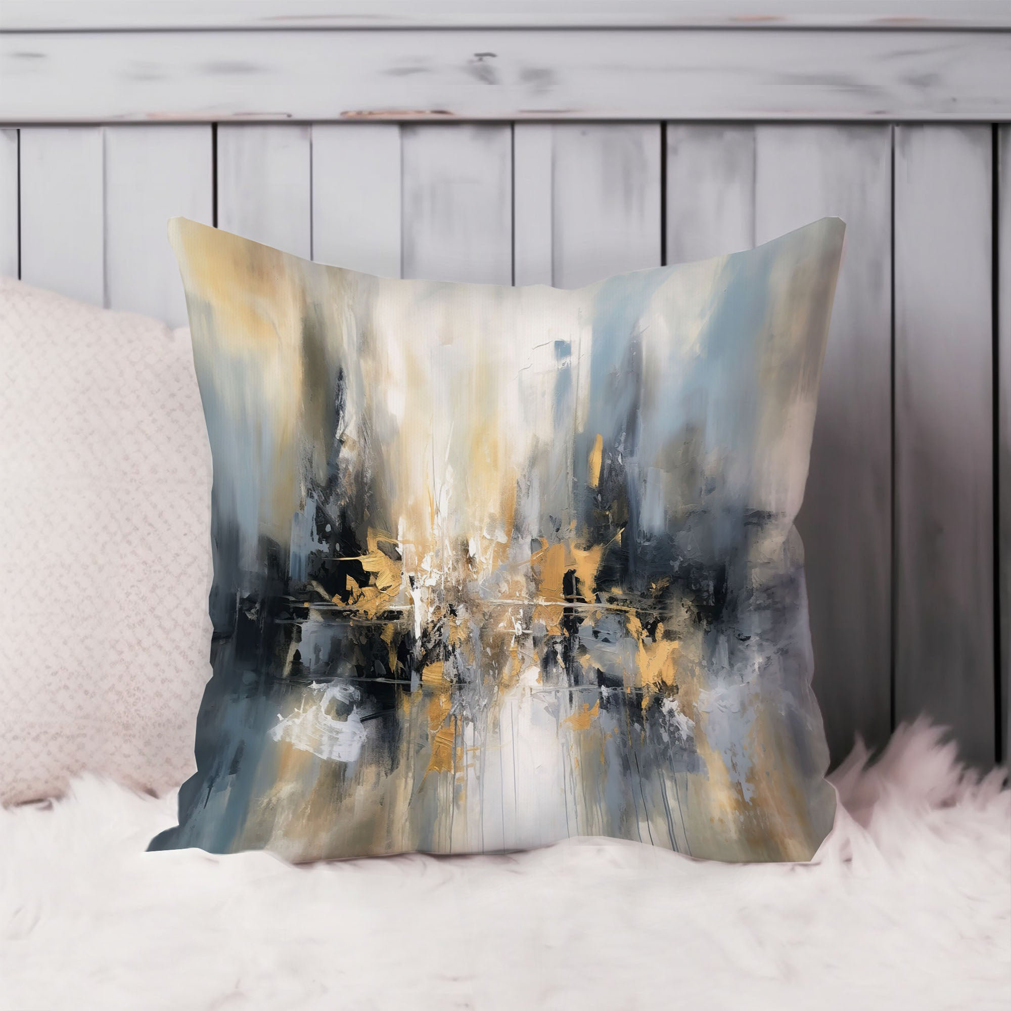 Ethan Taylor Abstract Dream Paint Brush Strokes Transitional | Wayfair