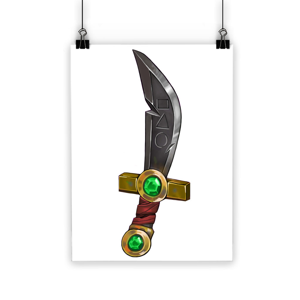 Marick Booster Sword Classic Poster | Wayfair