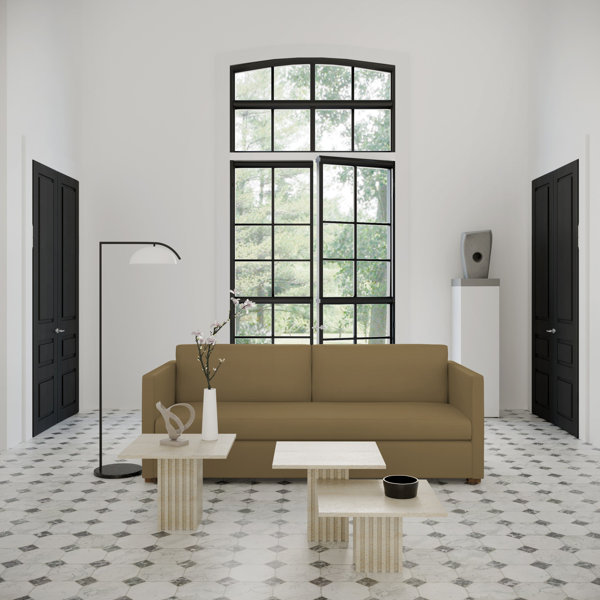 Tandem Arbor Madison Straight Square Track-Arm Sofa | Wayfair