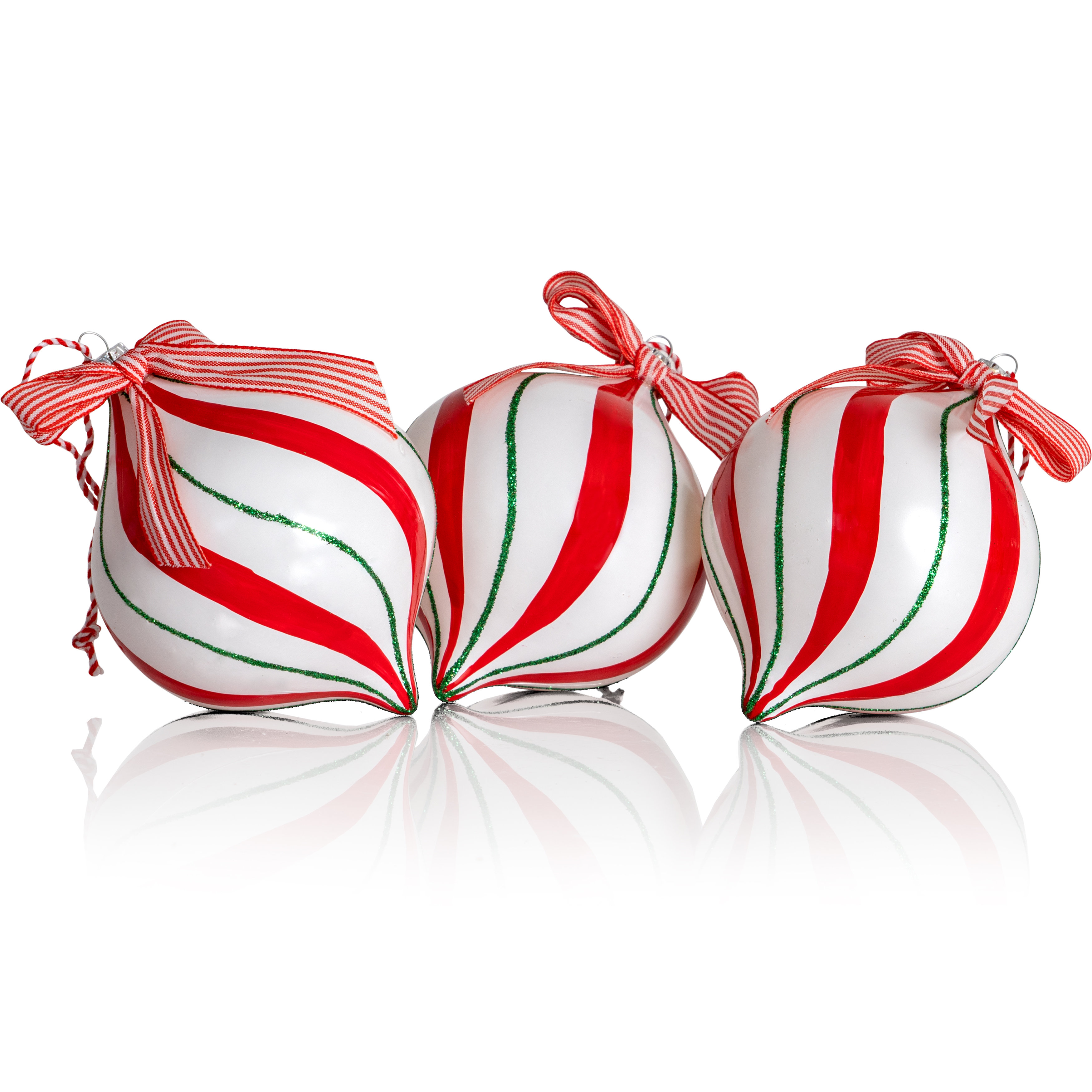 The Holiday Aisle® Peppermint Candy Ornament Set & Reviews | Wayfair
